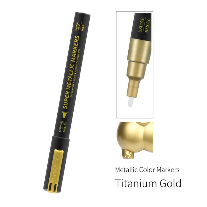 Jual DSPIAE SUPER METALLIC MARKER CHROME SILVER TITANIUM GOLD CHAMPAGNE ...