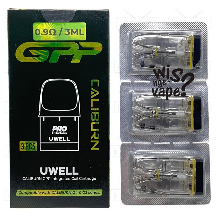 Jual Cartridge Caliburn GPP - Catridge for G3 G4 Authentic by Uwell ...
