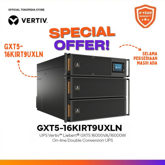 Jual UPS 16KVA Vertiv Liebert GXT5 16000VA/16000W On-line Double ...