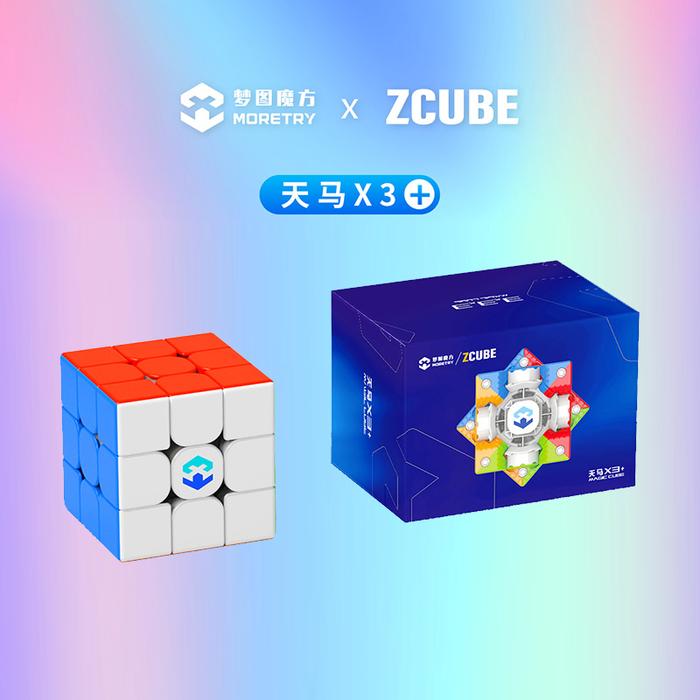 Jual MORETRY & ZCUBE Tianma X3 Core Magnetic Magic Cube Zcube 3x3 ...