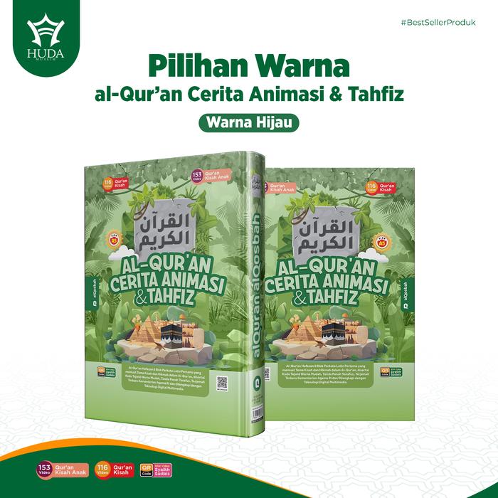 Promo Al-Quran Cerita Animasi & Tahfidz Ukuran A5 ( Sedang ) / tajwid ...