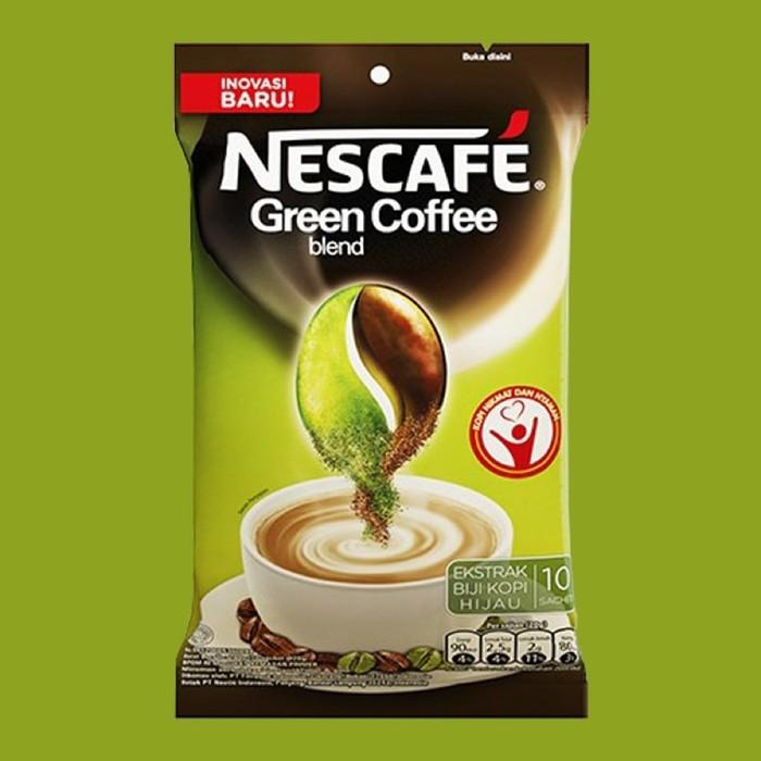 Jual Nescafe Green Coffee Blend 1Kotak Warna Hijau DRH Original ...