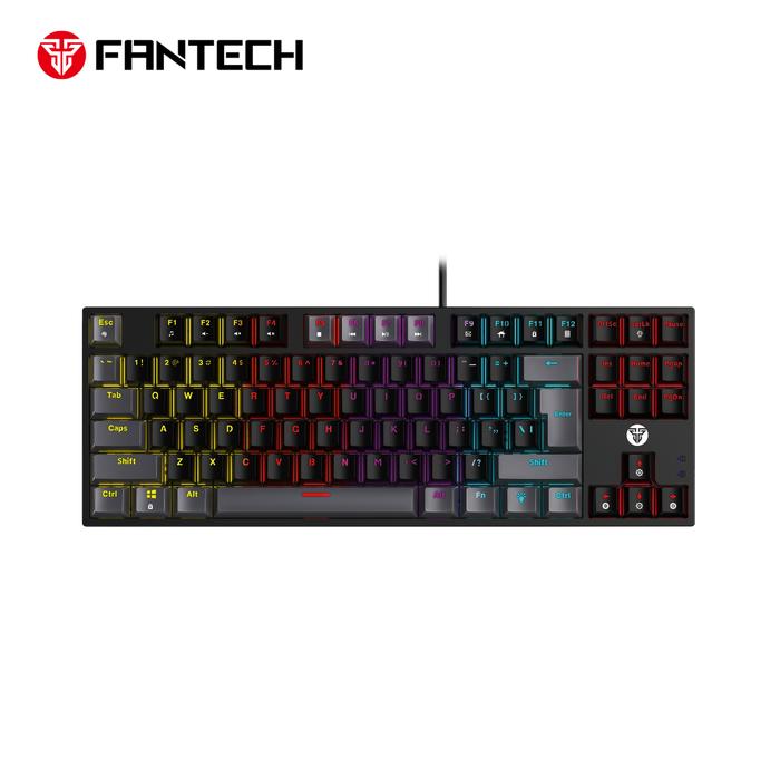 Promo Fantech ATOM MK876 V2 RGB Gaming Mechanical Keyboard TKL ATOM87 ...