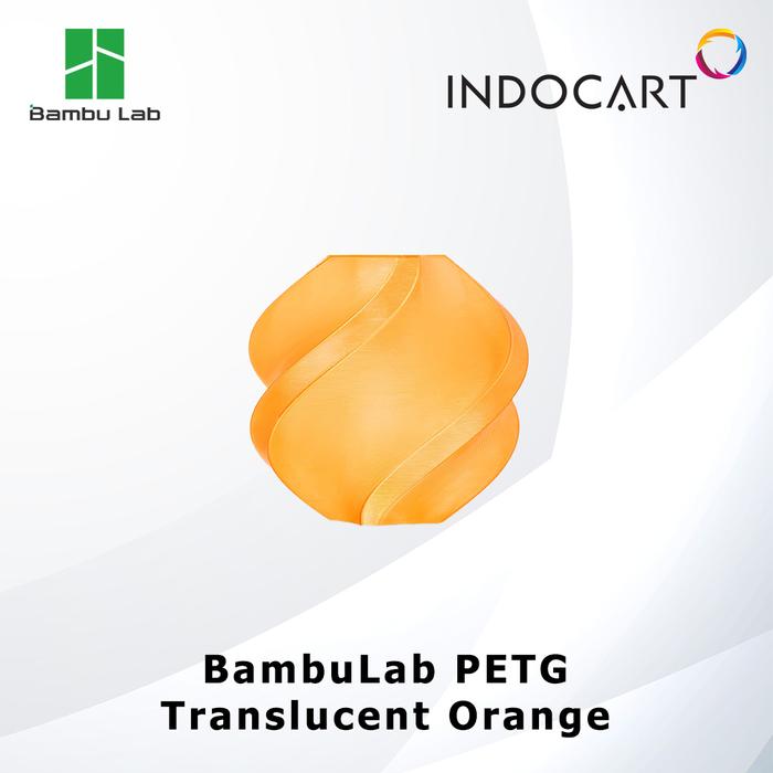 Jual 3D Printer Filament Refill BambuLab PETG Translucent Excellent ...