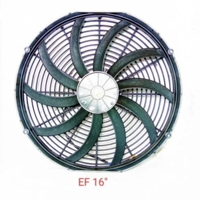 Jual Extra Fan AC Mobil 8 10 12 14 16 inch Hisap Tiup 12V NIS Universal ...