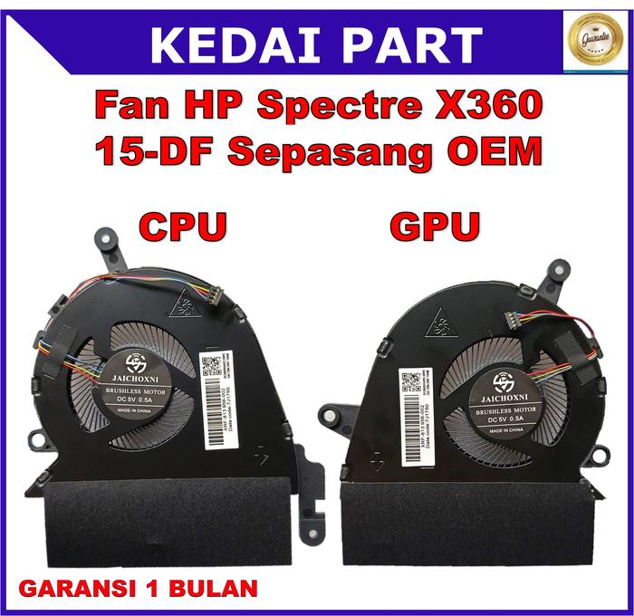 Jual Kipas Fan HP Spectre X360 15-DF 15T-DF 15T-DF00 15T-DF000 L41482 ...