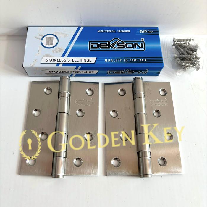 Jual Engsel Dekkson 4 Inch ESS EL 4X3X2MM 2BB SSS Stainless Steel ...