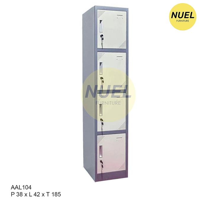 Promo NUEL Loker Besi / Locker Besi / Kabinet Besi / Loker Besi 4 Pintu ...