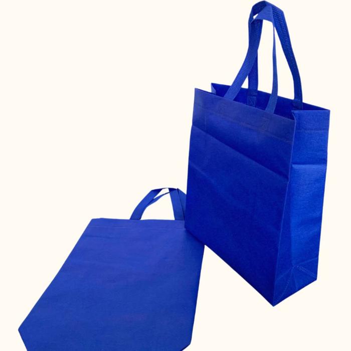 Jual ( 60 Pcs ) Tas Spunbond Handle Box Lebar Bawah Ukuran 20x25 25x30 ...