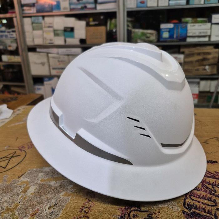 Jual Helm MSA V-Gard C1 Fullbrim New Fastrack - Safety Helmet Proyek ...