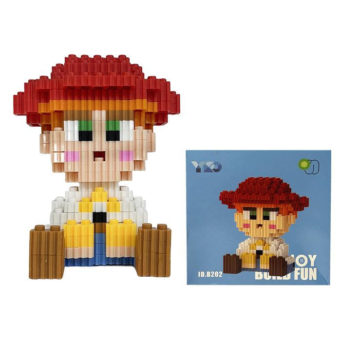 Promo JAKI Piggy Paige Toy Story Building Blok Buzz Lightyear Nano Mini ...