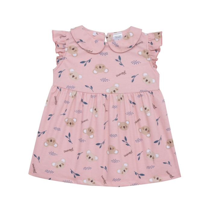 Jual DIALOGUE BABY APPAREL SIENNA BABY DRESS - Koala Pink, 3-6 Bulan ...
