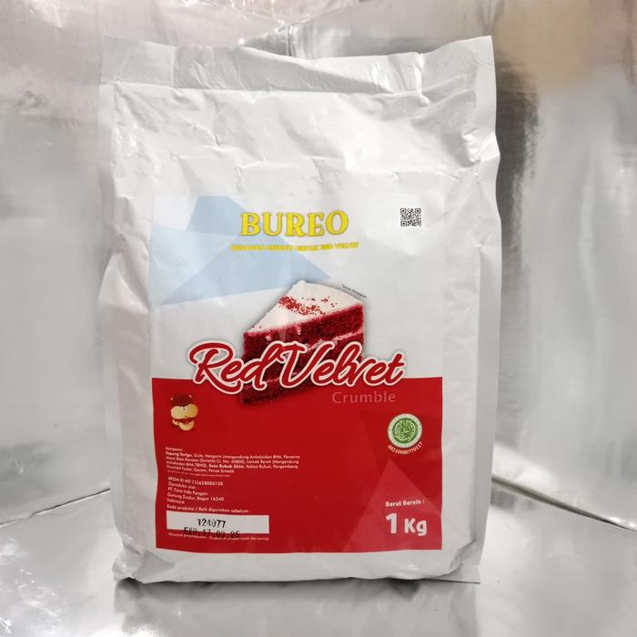 Jual Bureo Greentea Crumble/ Red Velvet Crumble/Dark Chocolate Crumbs ...