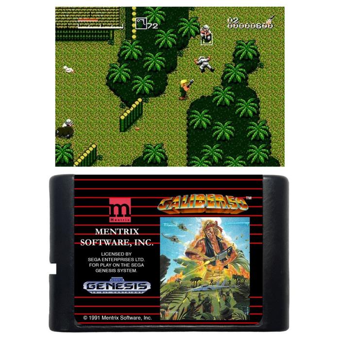 Jual Kaset Sega MD 16 Bit Game "Top Down Shooter" Normal Genesis Mega ...