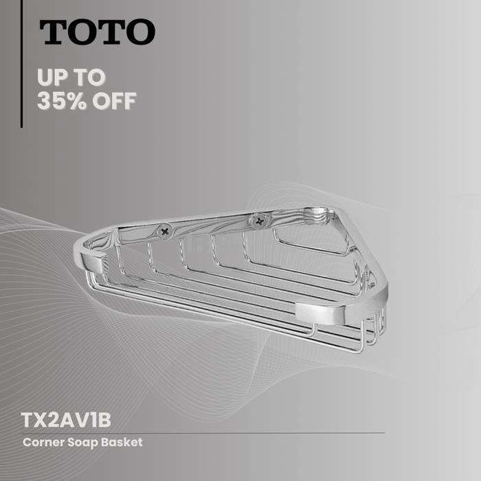 Promo Corner Soap Basket TOTO TX2AV1B / Tempat Sabun Sudut TOTO - Kab. Bogor - Indoestri ...
