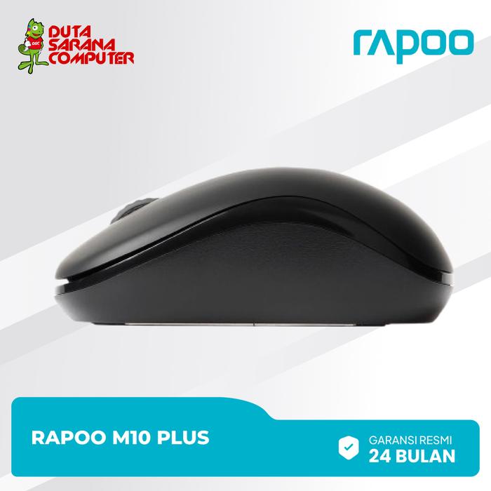 Jual Rapoo M10 Plus Wireless Optical Mouse - Black - Kab. Sleman - Duta ...