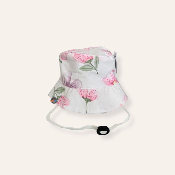Promo Topi Bucket Hat Anak, Bayi dan Balita Katun Motif Bunga Lucu Usia ...