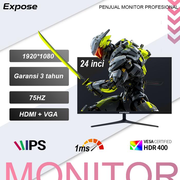 Promo 【PAYDAY】Monitor pc komputer 24 inch monitor gaming Panel IPS ...