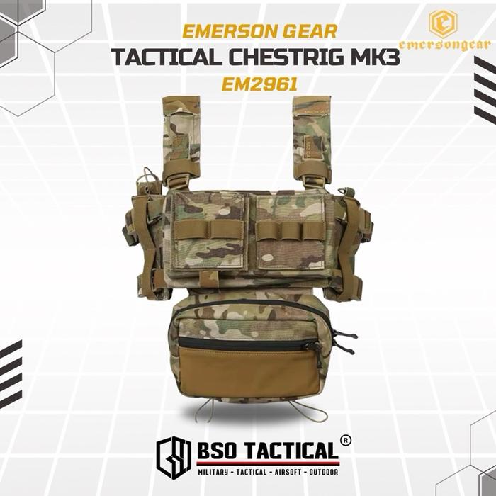 Jual Emerson Gear Tactical Chest Rig Micro Fight Classis MK3 Original ...