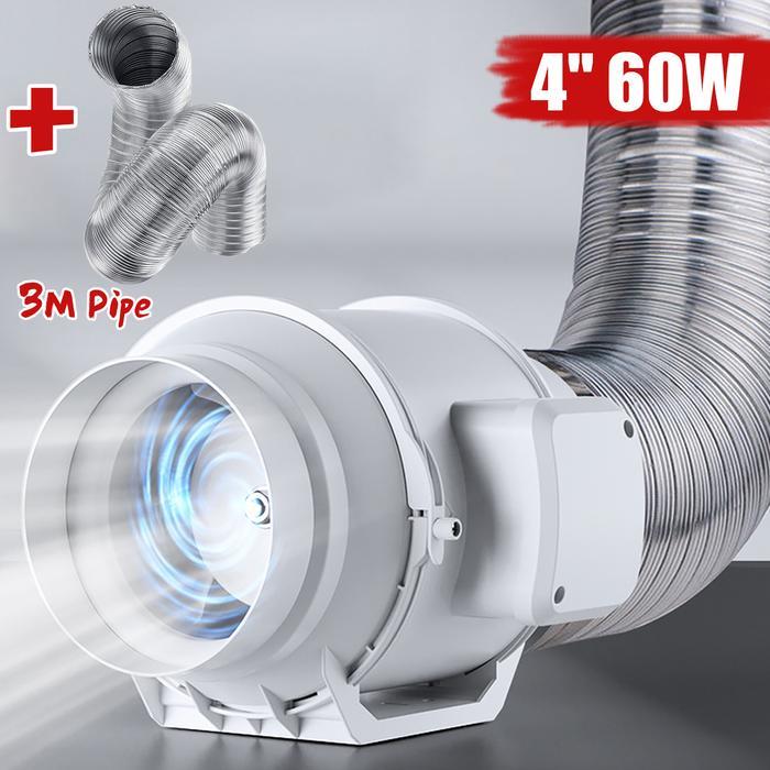 Jual 4 " 6" 8 "Inch Blower Exhaust Fan Dinding Kipas Mountable Angin ...