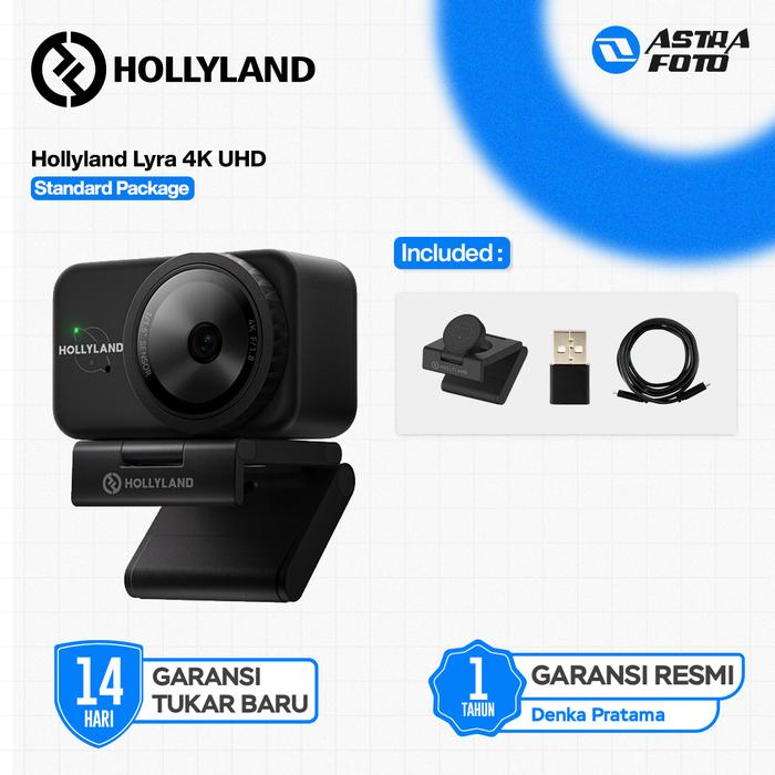 Promo Hollyland Lyra 4K UHD AI-Powered Webcam Streaming Portable Web ...