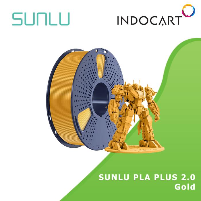 Jual 3D Printer Filament SUNLU PLA PLUS 2.0 Upgraded Filament with Neat ...