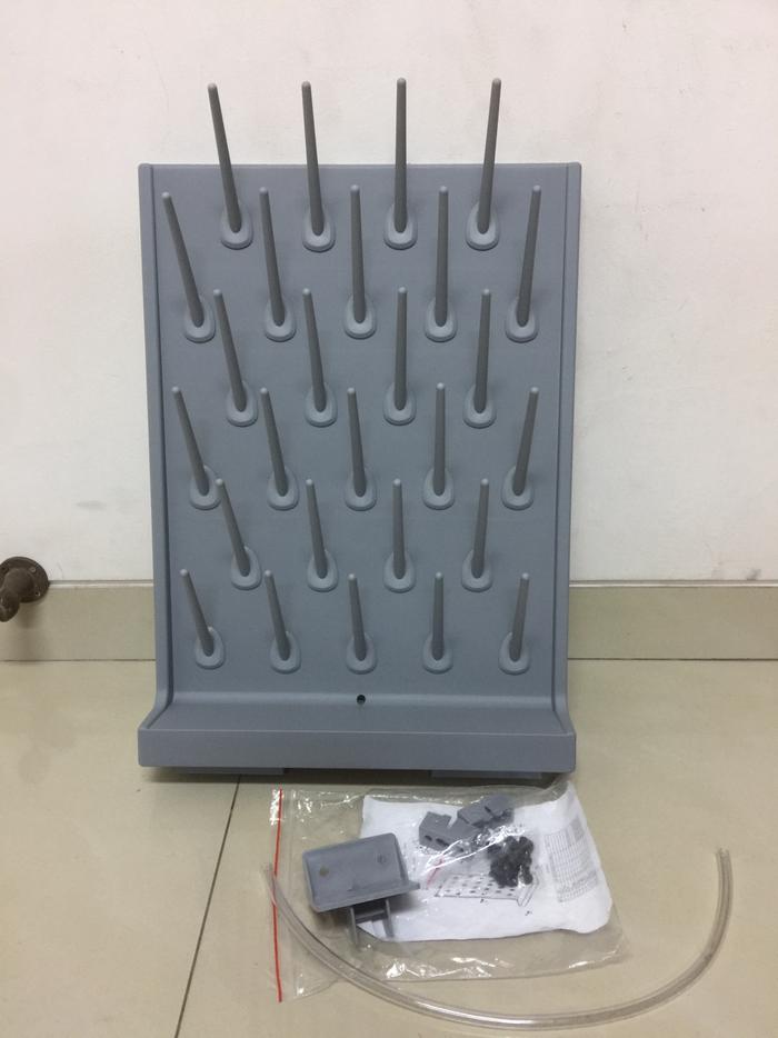 Jual Lab Glassware Drying Rack/Pegboard PBA27G for Laboratorium - Kota ...