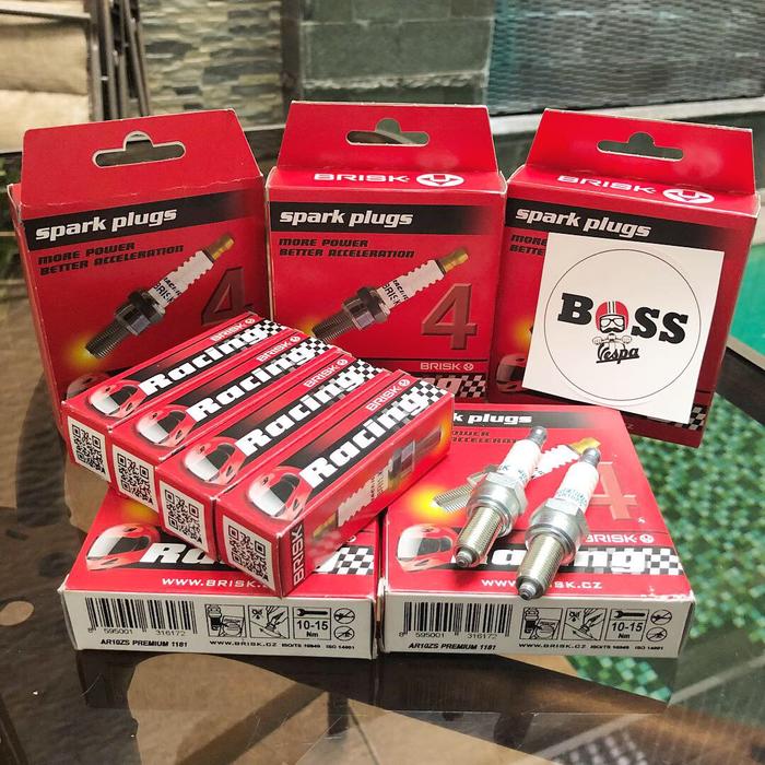 Jual Busi Racing Brisk Premium Modern Vespa Sprint Primavera GTS S LX ...