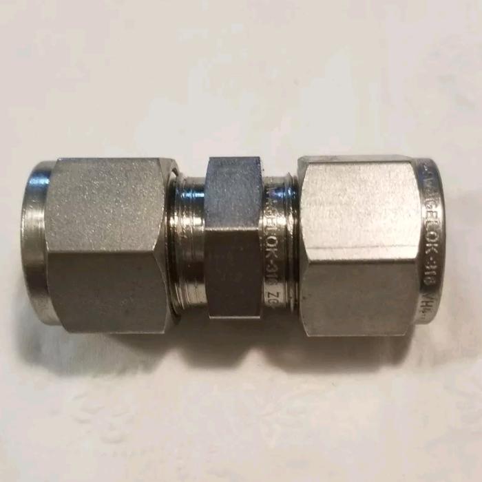 Jual Union Connector Swagelok ; SS 316 ; 1/2" Od tube x 1/2 inch od tube - Jakarta Pusat ...