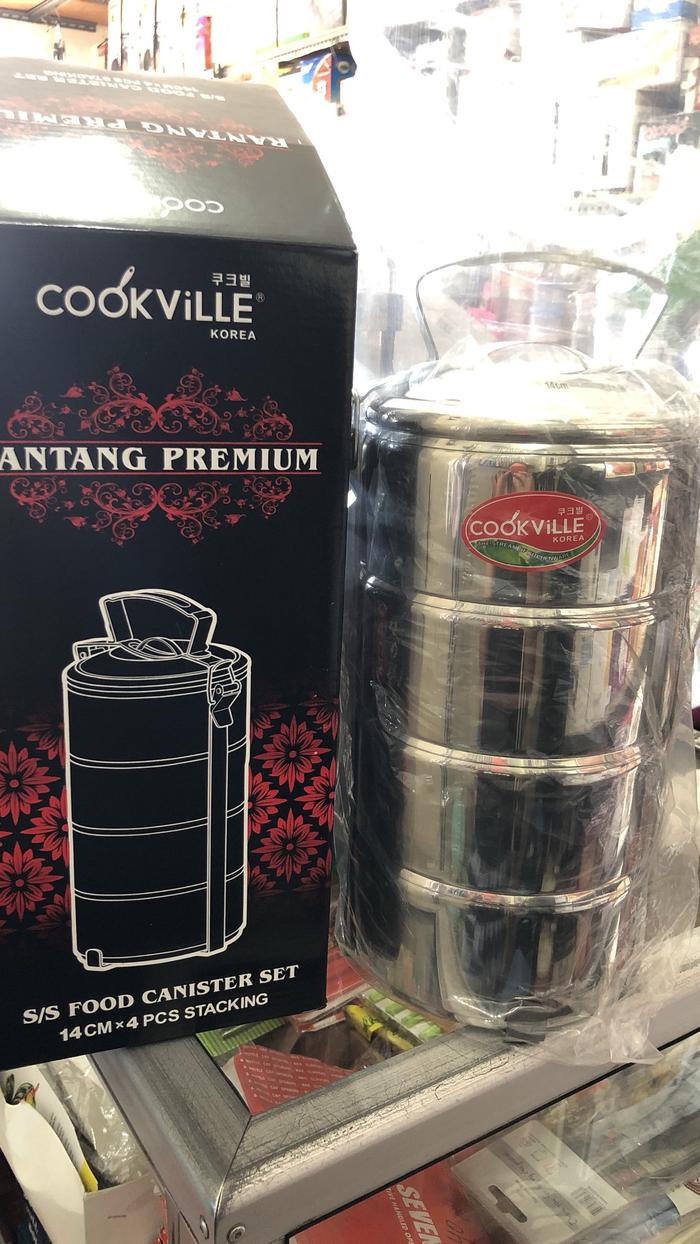 Jual Rantang Premium Cookville 4ssn X 14cm Di Seller Shin Store ...