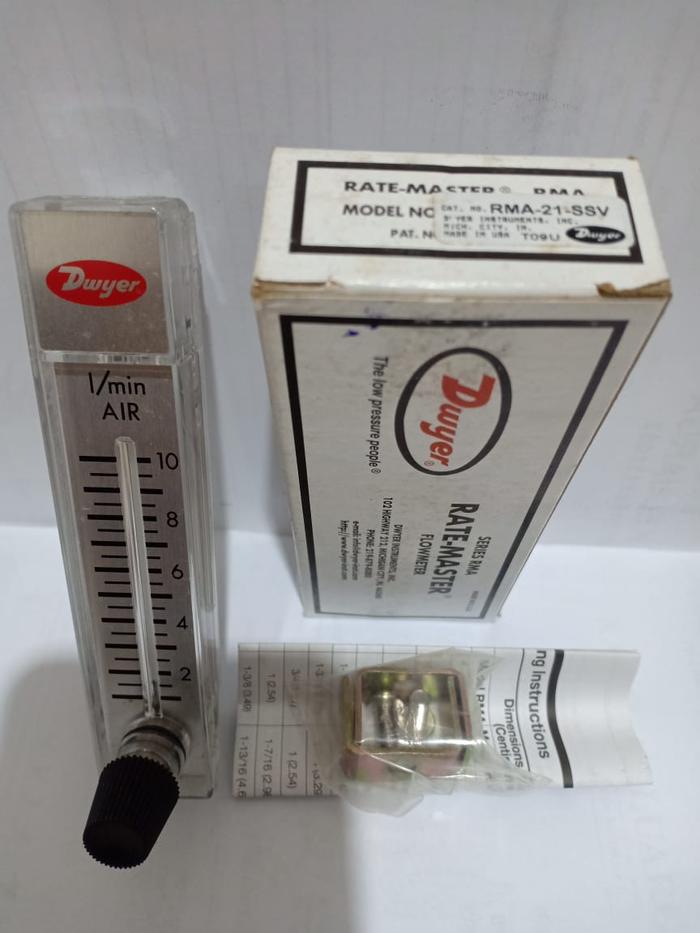Jual DWYER RATE-MASTER SERIES RMA-21-SSV UDARA 10ltr/mnt USA - Jakarta ...