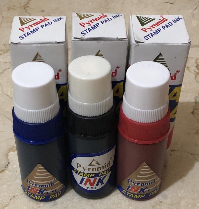 Jual Stamp Pad Ink / Tinta Stempel Pyramid - Jakarta Barat - Sinar ...