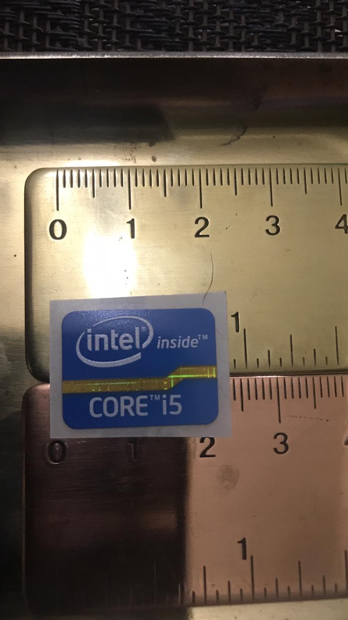 Jual Sticker stiker intel Core i5 2/3th gen ori - Kota Banjarmasin ...