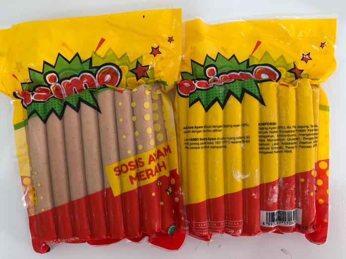 Jual Sosis ayam Asimo (500gr) - Kota Medan - Mustafa Frozen Mart ...