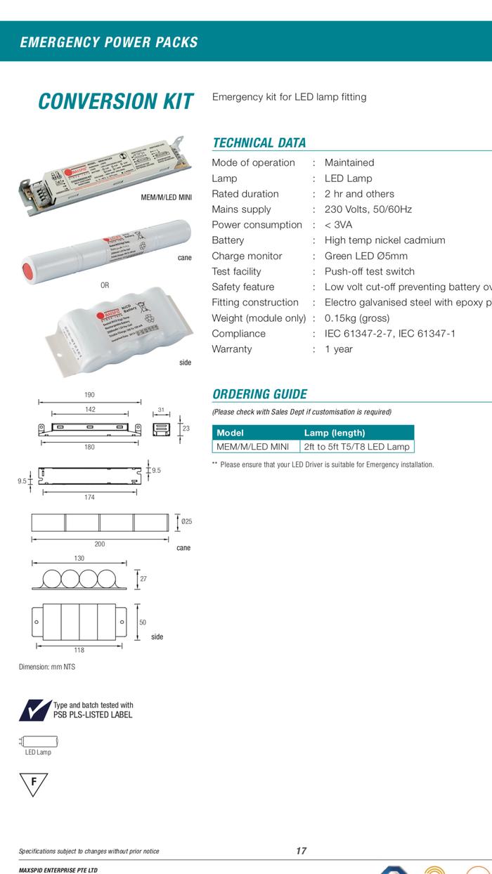 Jual emergency power pack nicad baterai maxspid TL Led - Jakarta Barat ...