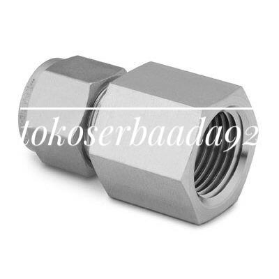 Jual Female connector swagelok uk 1/4 od x 1/4 npt - Jakarta Pusat ...