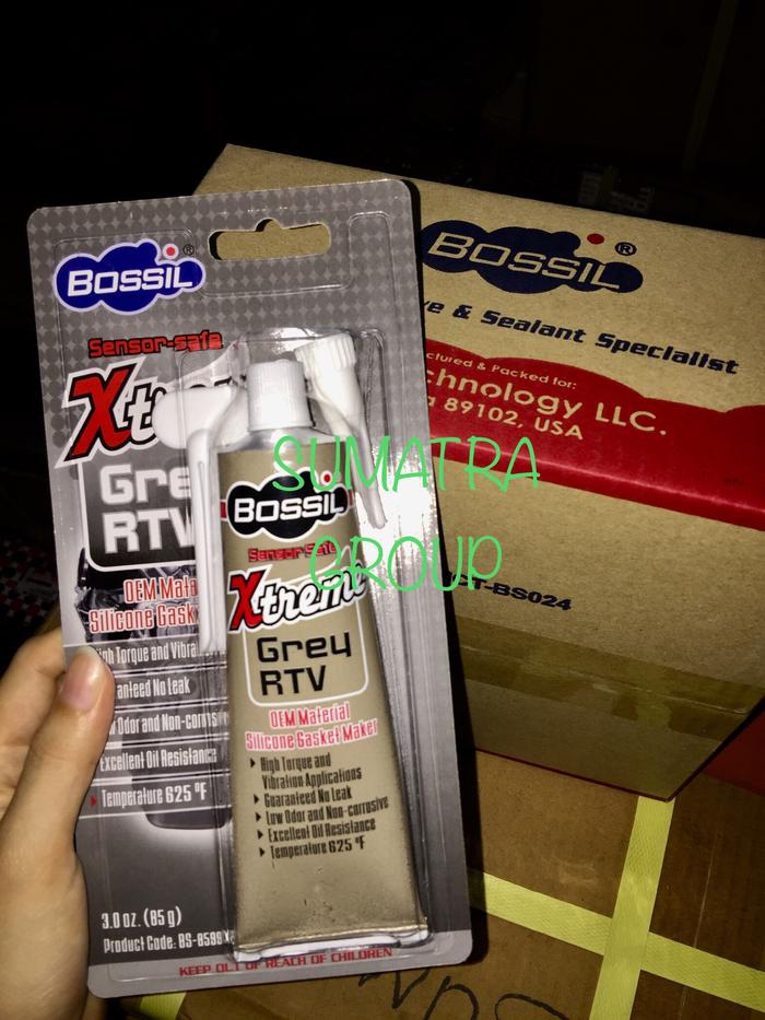 Jual Lem bossil xtreme warna grey . Cocok untuk mesin . 1 dus isi 12 ...