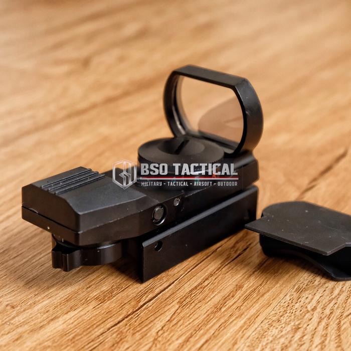 Jual Tactical Holosight 4 Aim Reticle Red Green Dot Sight Picatinny Rail - Kota Tangerang - BSO ...