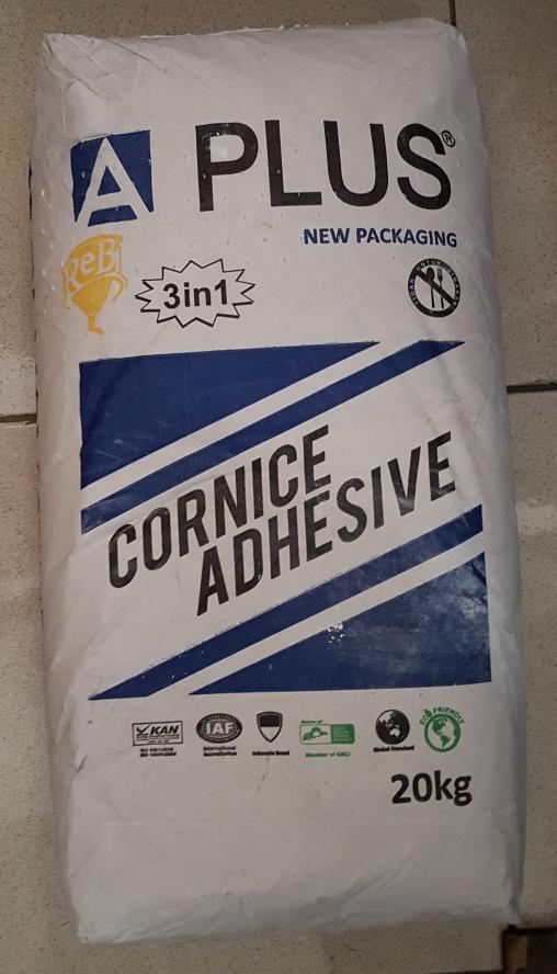 Jual Compound Gipsum Cornice Adhesive Aplus 20 Kg - Kota Depok - TOKO ...