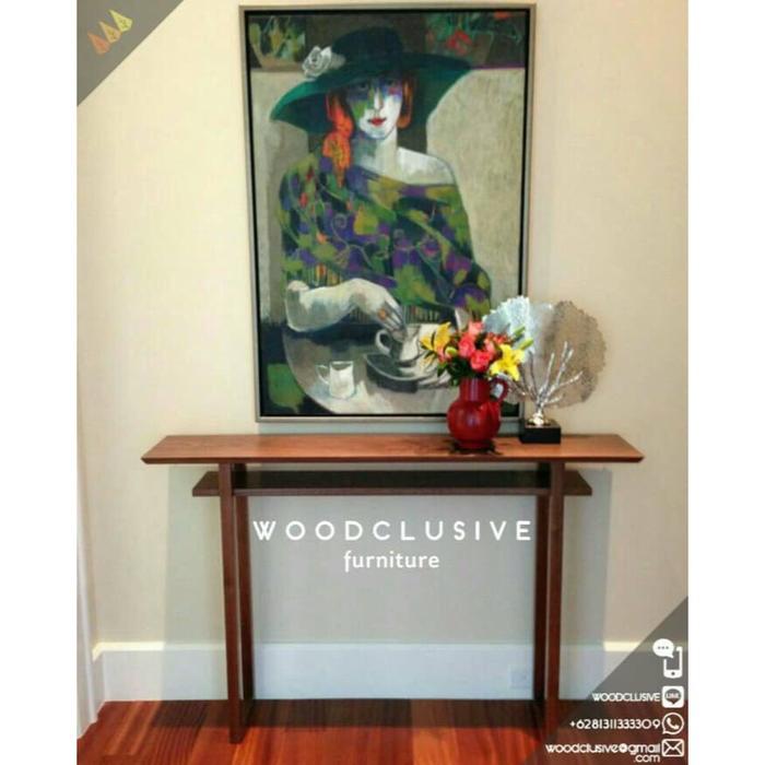 Jual Meja konsul / console table hias kayu jati - Kab. Jepara ...