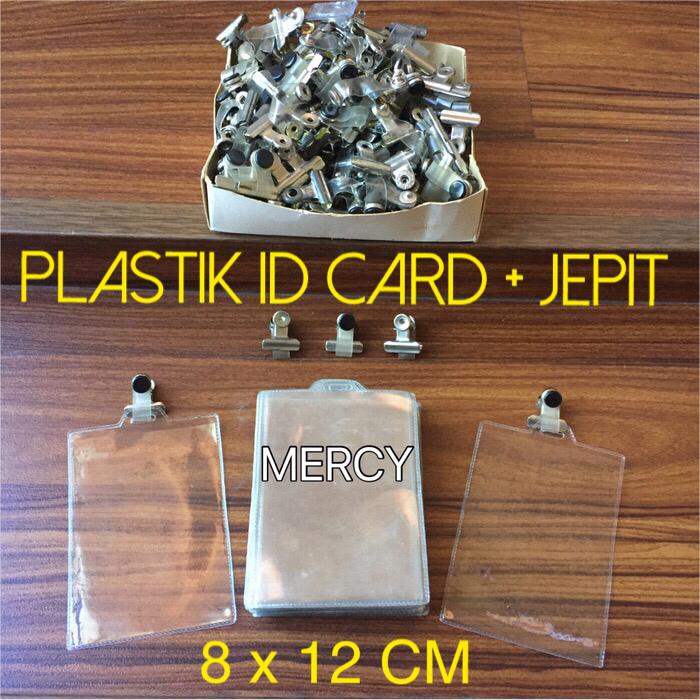 Jual Plastik ID Card + Jepit Ukuran 8x11 cm / Keplek - Kota Surabaya ...