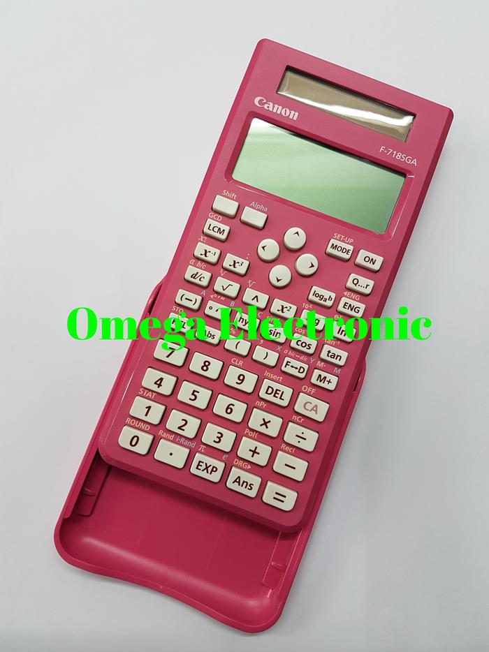 Jual Canon F-718SGA Scientific Calculator Kalkulator Ilmiah Sekolah F ...