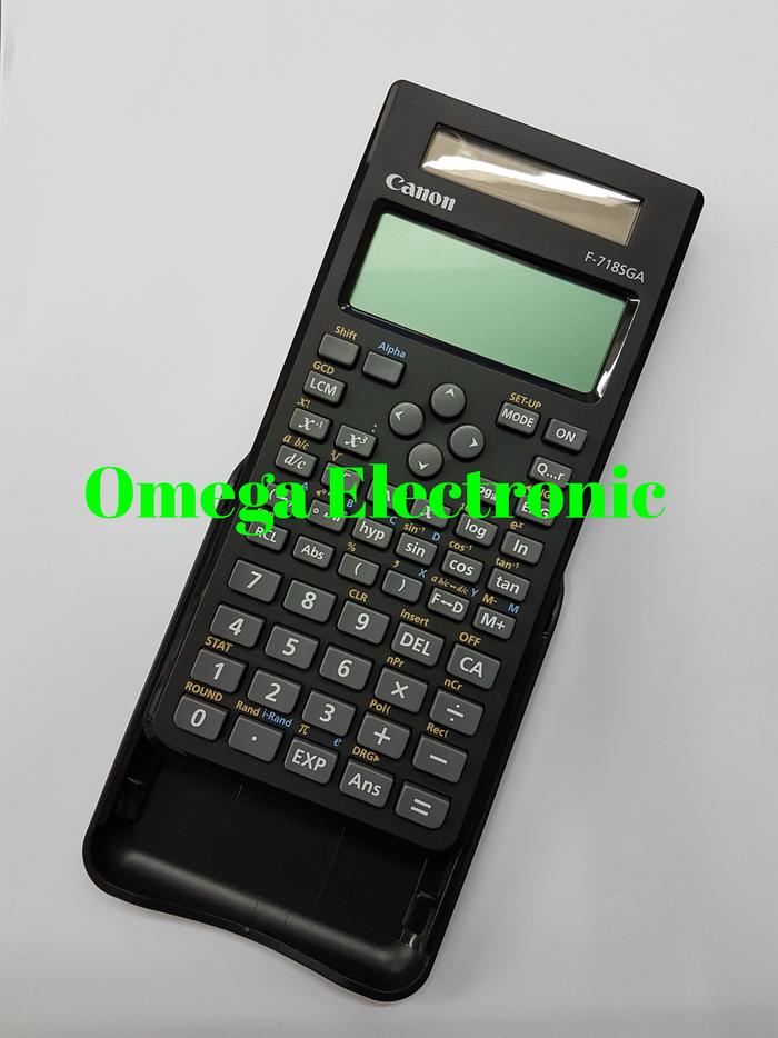 Jual Canon F-718SGA Scientific Calculator Kalkulator Ilmiah Sekolah F ...