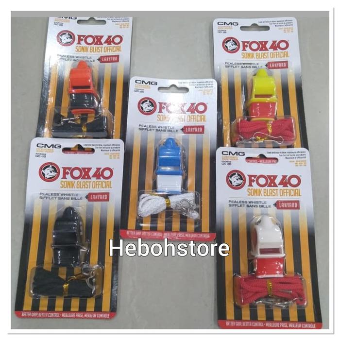 Jual Peluit pluit FOX 40 sonic Blast +Tali - Jakarta Barat - Hebohstore ...