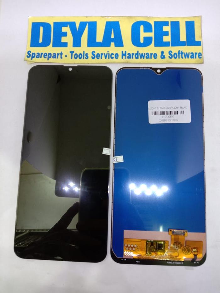 Jual LCD TOUCHSCREEN SAMSUNG GALAXY A20/A205F CONTRAST - Kota Bekasi ...