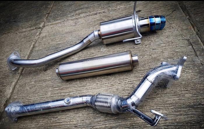 Jual Full Exhaust Honda Mobilio Original Alpino Exhaust - Kab ...