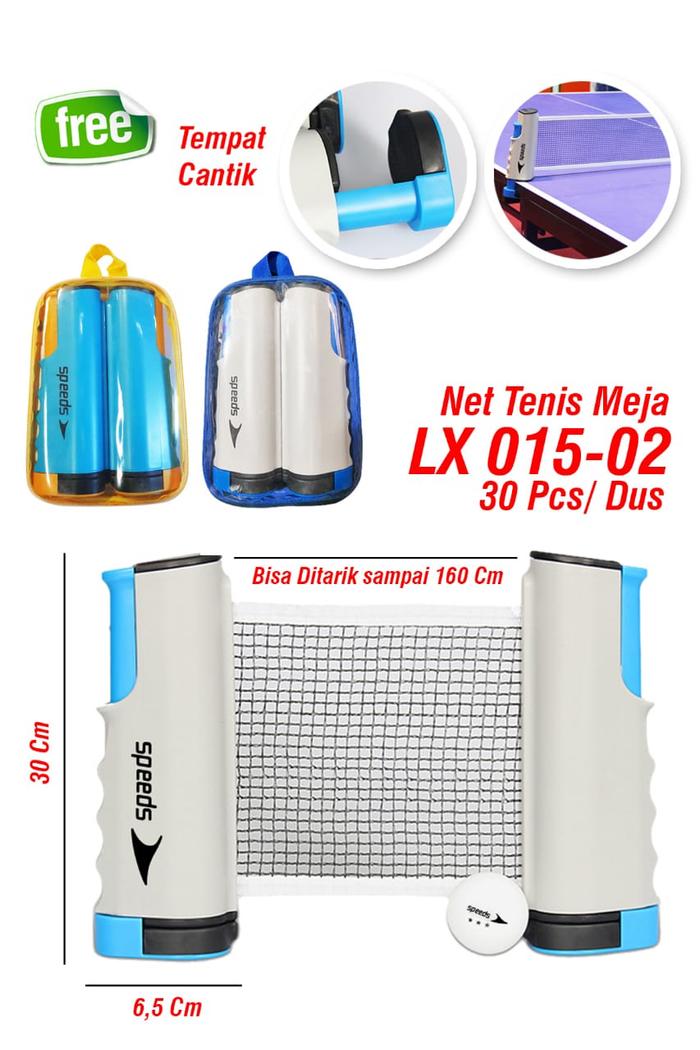 Jual Tiang Ping pong net tenis meja speeds model tarik /Portable stretch - Jakarta Barat ...