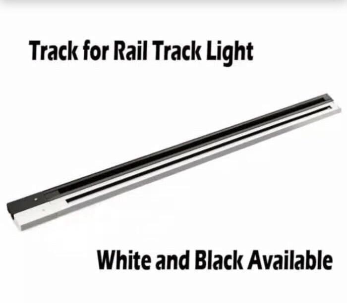 Jual Rel lampu sorot spotlight - rail track spotlight 2 meter - 2m ...