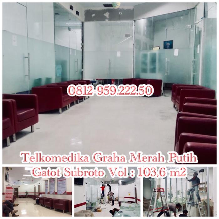 Jual Partisi Kaca Tempered / Sekat Kaca Ruangan - Glass Partition ...