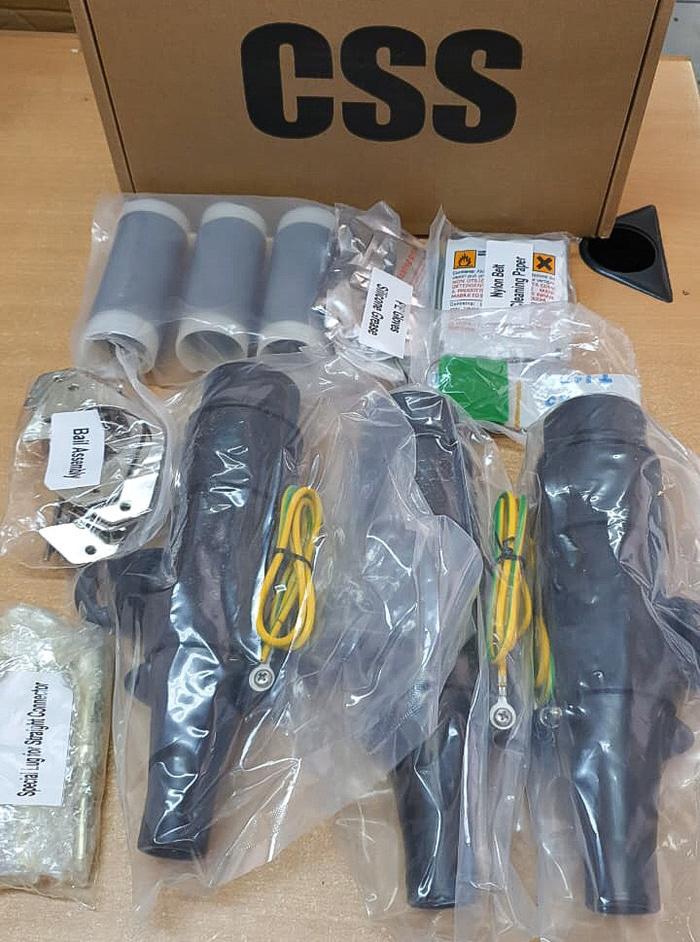 Jual Straight Connector CSS 150 sqmm 250A 24kV Deadbreak Elastimold ...